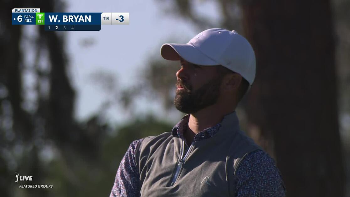 Wesley Bryan | Round 1 | 6th hole | Shot 2 | 2024 The RSM Classic