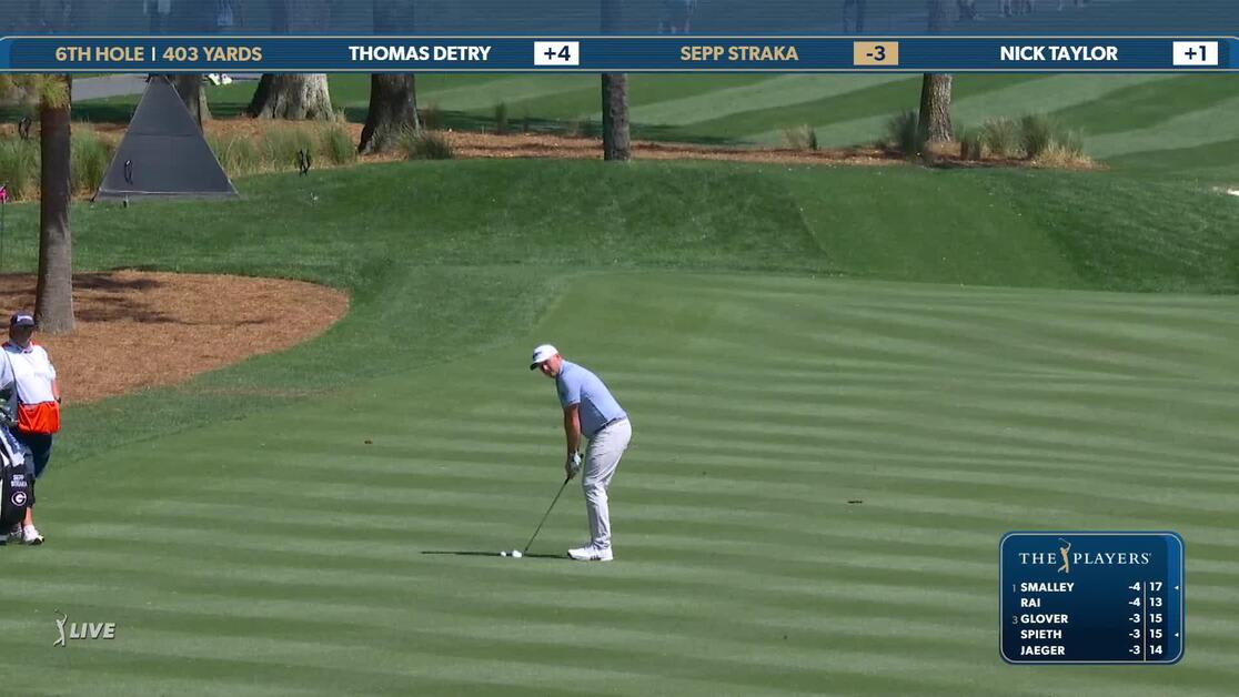 Sepp Straka | Round 1 | 6th hole | Shot 2 | 2025 THE PLAYERS