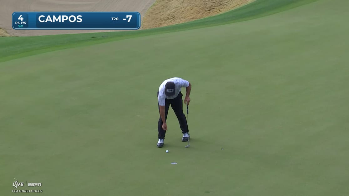 Rafael Campos | Round 2 | 4th hole | Shot 3 | 2026 The American Express