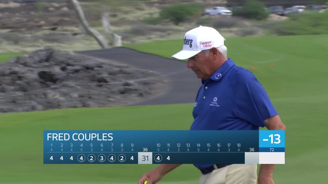 Fred Couples | Round 2 | 11th hole | Shot 4 | 2026 Mitsubishi