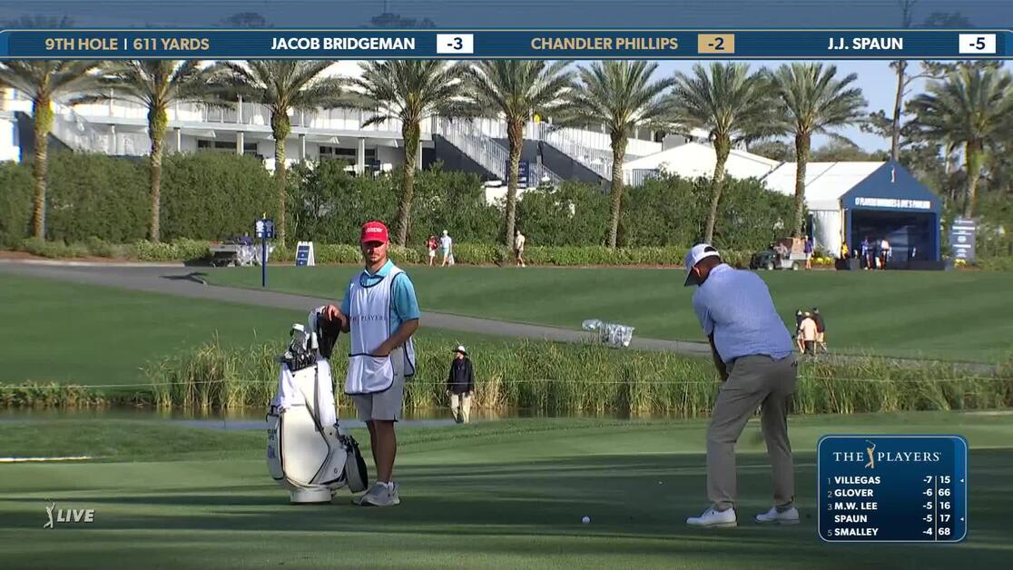 Chandler Phillips | Round 1 | 9th hole | Shot 2 | 2025 THE PLAYERS