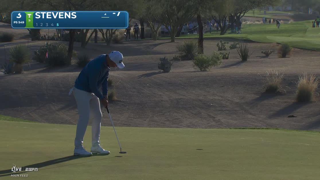 Sam Stevens | Round 2 | 3rd hole | Shot 5 | 2026 WM Phoenix Open