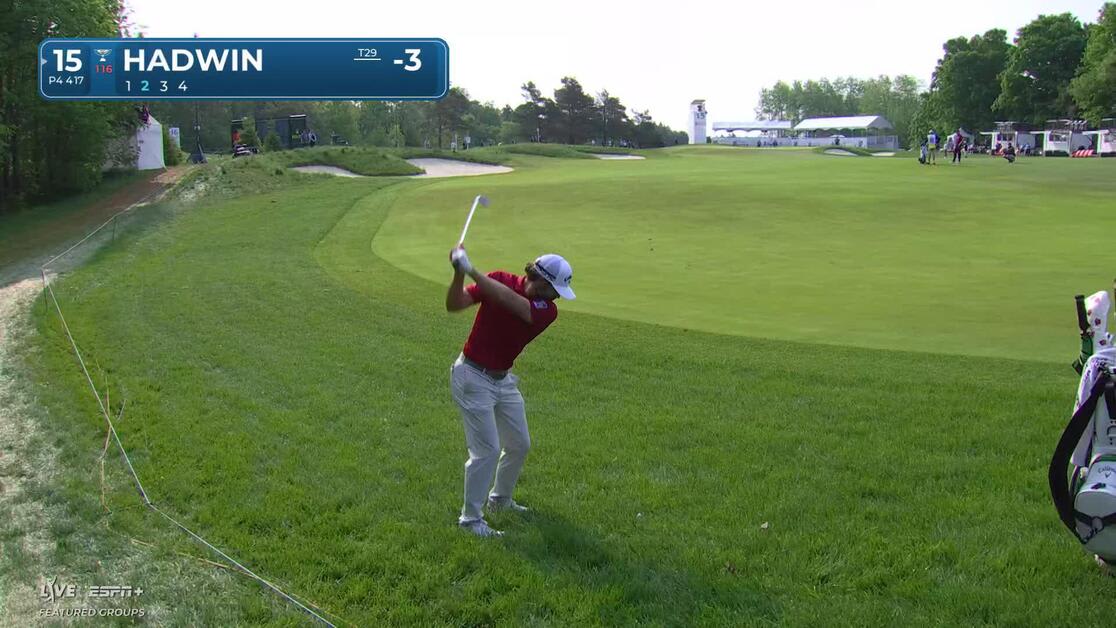 Adam Hadwin | Round 2 | 15th hole | Shot 2 | 2025 RBC Canadian