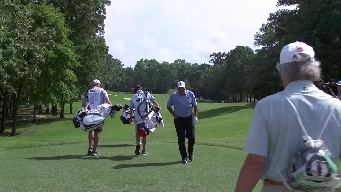Ángel Cabrera | Round 4 | 1st hole | Shot 1 | 2025 Tradition