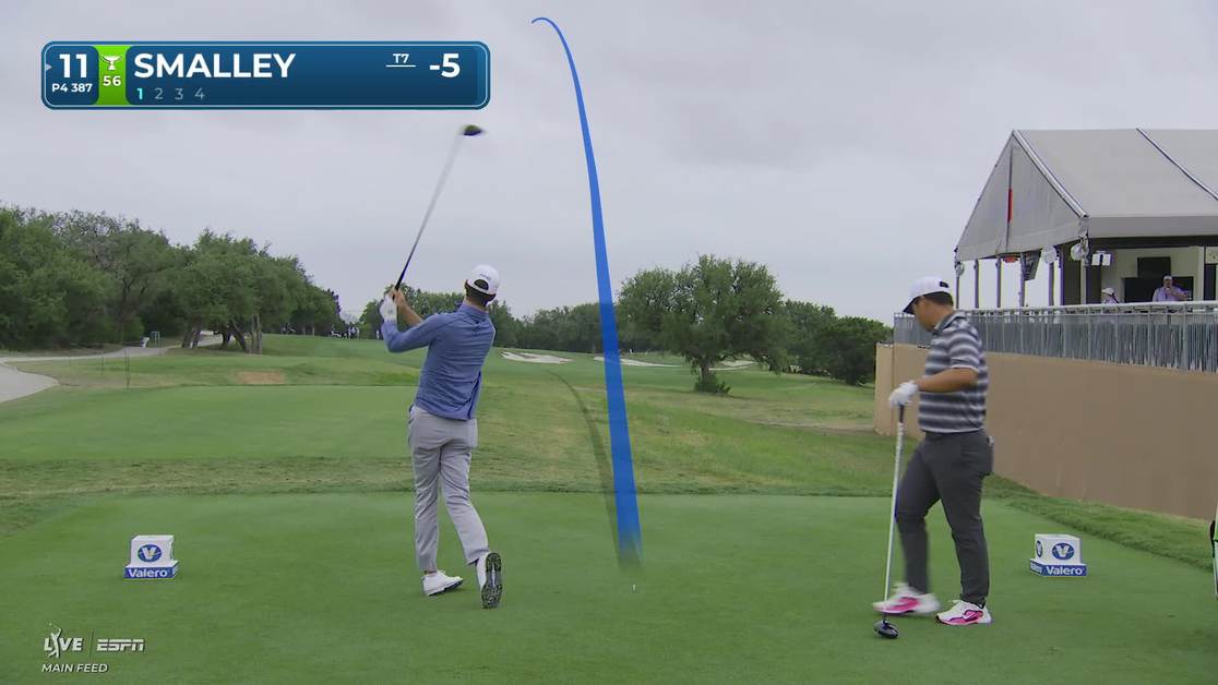Alex Smalley | Round 2 | 11th hole | Shot 1 | 2026 Valero