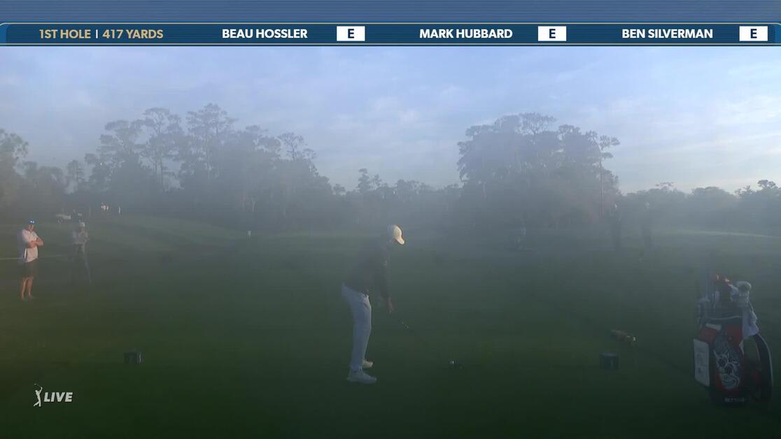 Ben Silverman | Round 1 | 1st hole | Shot 1 | 2025 THE PLAYERS