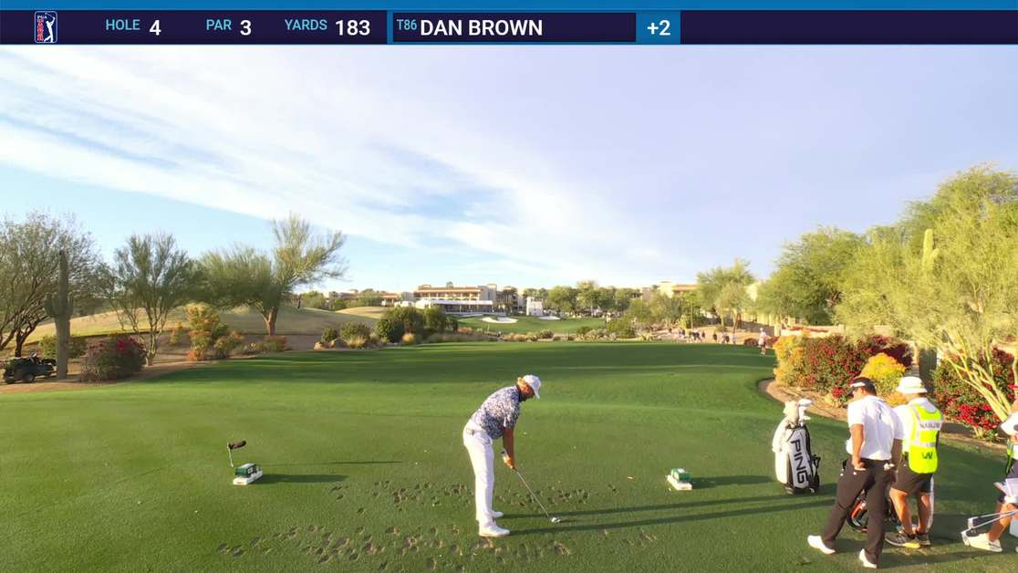 Daniel Brown | Round 2 | 4th hole | Shot 1 | 2026 WM Phoenix Open