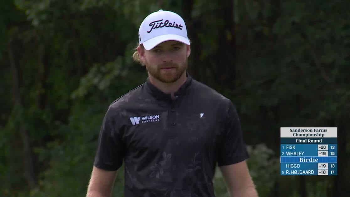 Danny Walker | Round 4 | 14th hole | Shot 4 | 2025 Sanderson Farms