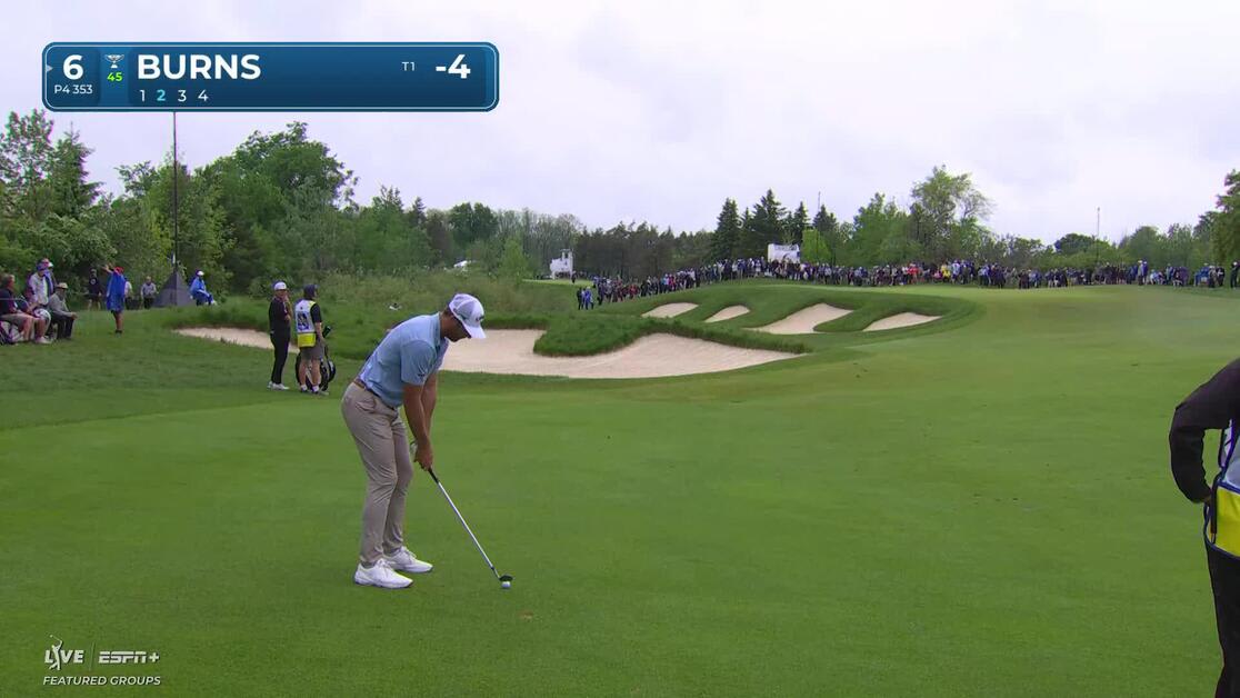 Sam Burns | Round 1 | 6th hole | Shot 2 | 2025 RBC Canadian