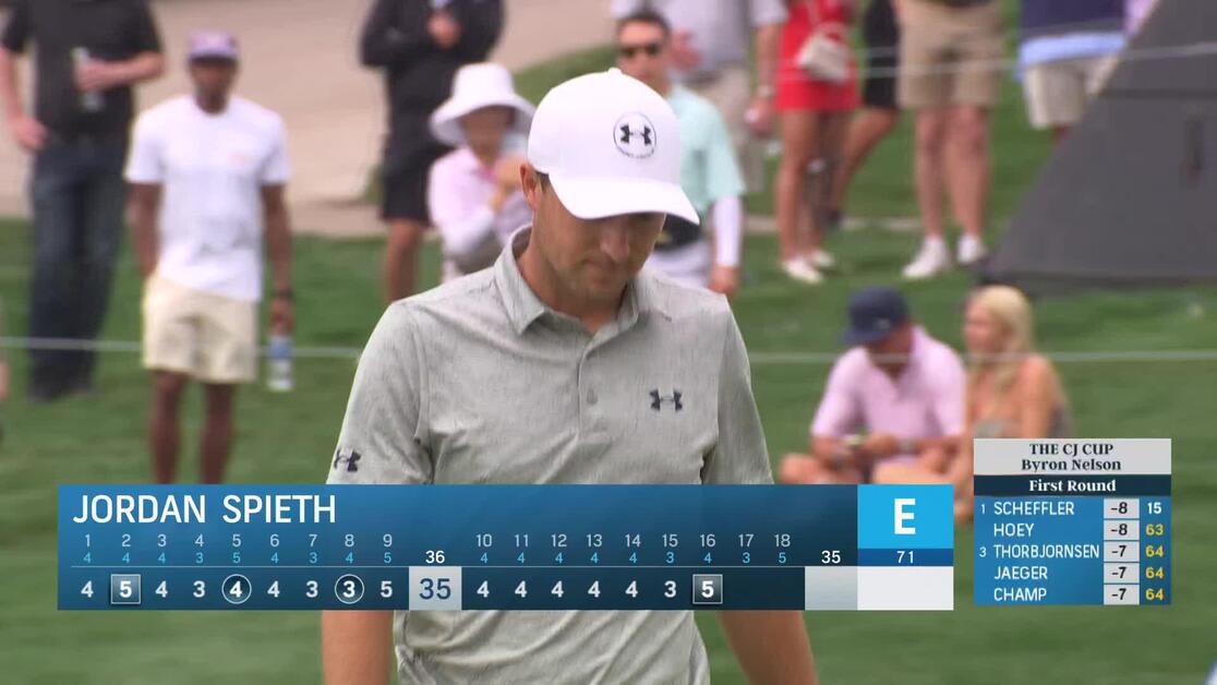 Jordan Spieth | Round 1 | 16th hole | Shot 5 | 2025 THE CJ CUP