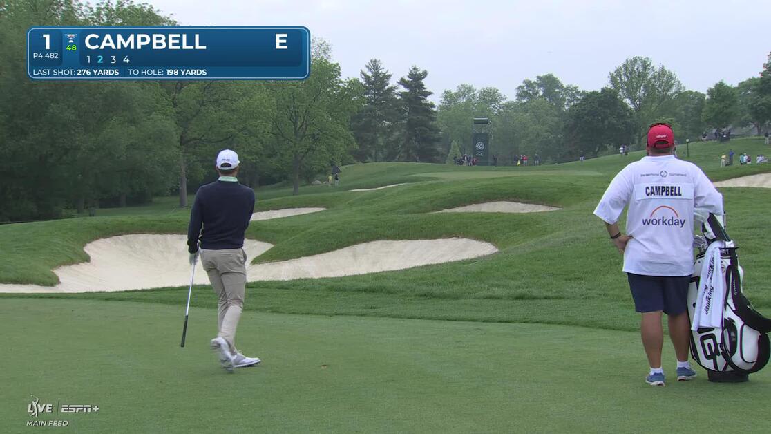 Brian Campbell | Round 1 | 1st hole | Shot 2 | 2025 the Memorial