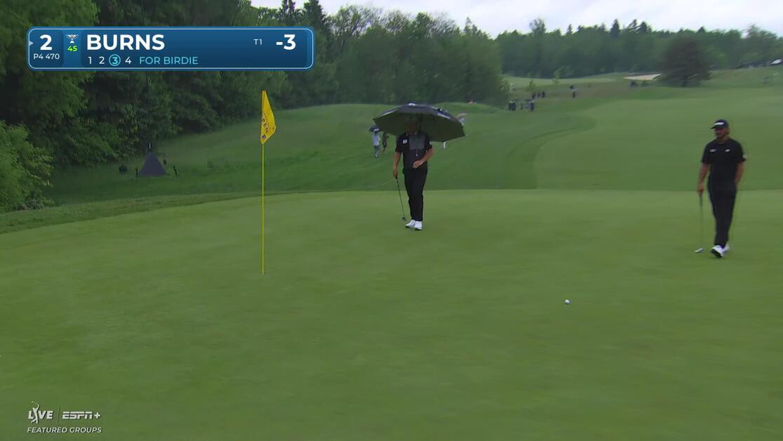 Sam Burns | Round 1 | 2nd hole | Shot 4 | 2025 RBC Canadian