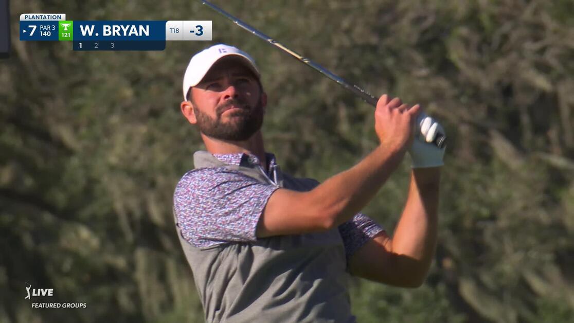 Wesley Bryan | Round 1 | 7th hole | Shot 1 | 2024 The RSM Classic