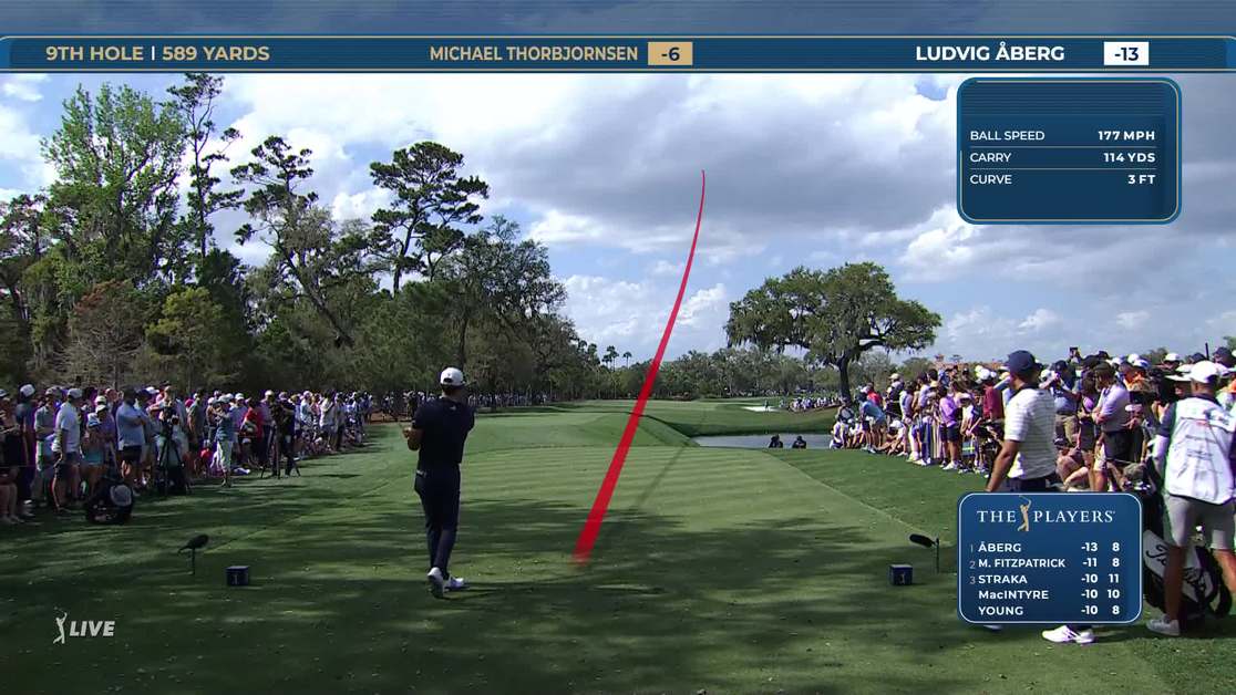 Michael Thorbjornsen | Round 4 | 9th hole | Shot 1 | 2026 THE PLAYERS