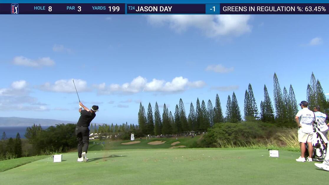 Jason Day | Round 1 | 8th hole | Shot 1 | 2025 Sentry