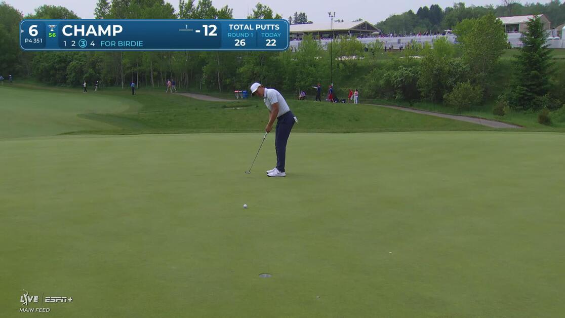 Cameron Champ | Round 2 | 6th hole | Shot 4 | 2025 RBC Canadian