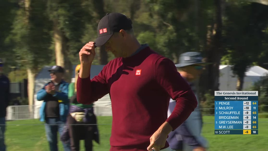 Adam Scott | Round 2 | 11th hole | Shot 3 | 2026 The Genesis