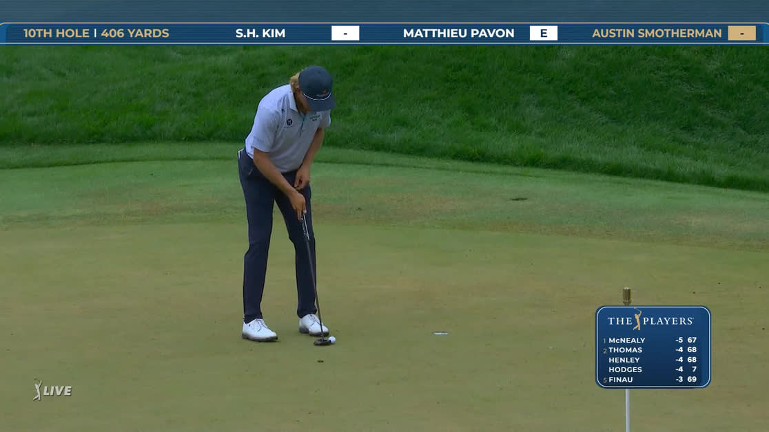 Austin Smotherman | Round 1 | 10th hole | Shot 4 | 2026 THE PLAYERS