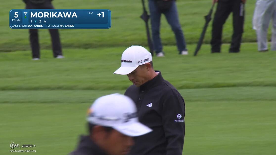 Collin Morikawa | Round 1 | 5th hole | Shot 2 | 2025 Genesis