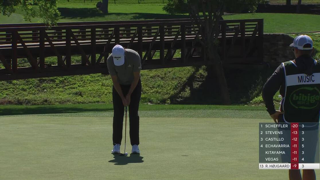 Rasmus Højgaard | Round 3 | 4th hole | Shot 3 | 2025 THE CJ CUP
