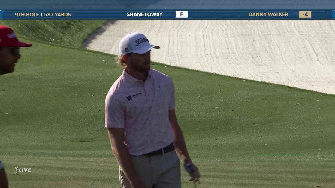 Danny Walker | Round 3 | 9th hole | Shot 3 | 2025 THE PLAYERS