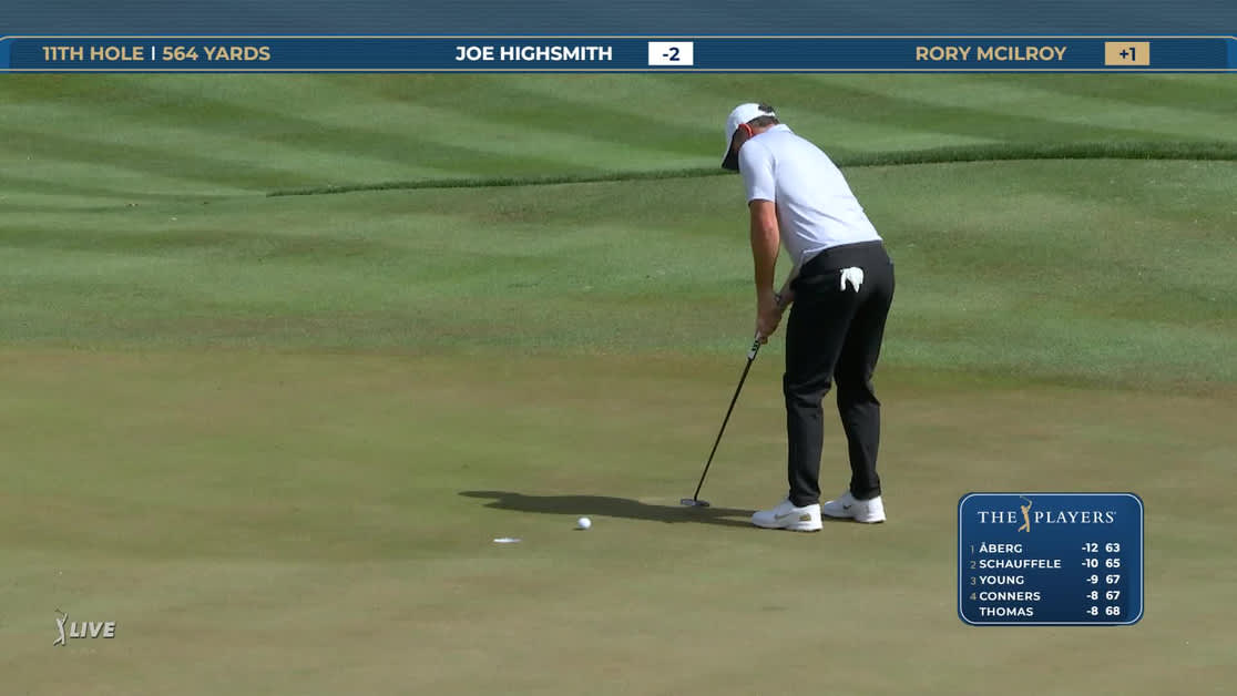 Rory McIlroy | Round 3 | 11th hole | Shot 4 | 2026 THE PLAYERS