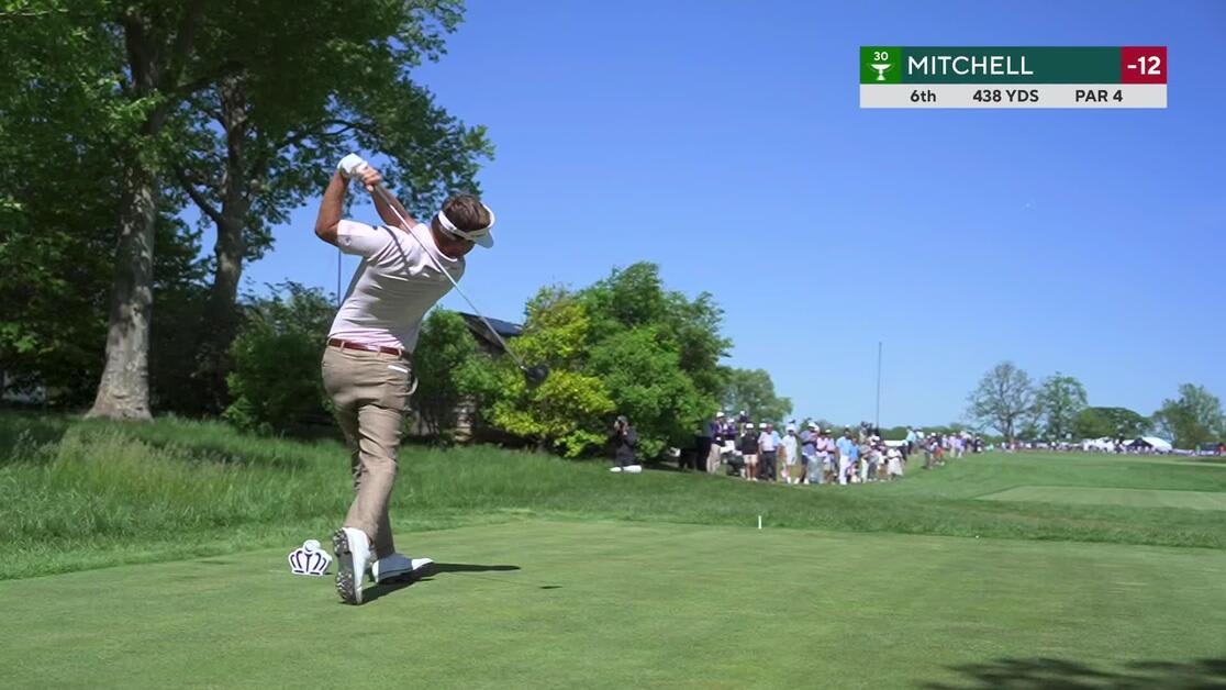 Keith Mitchell | Round 3 | 6th hole | Shot 1 | 2025 Truist Championship
