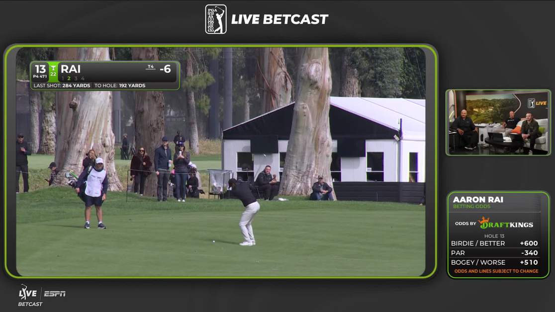 Aaron Rai | Round 2 | 13th hole | Shot 2 | 2026 The Genesis