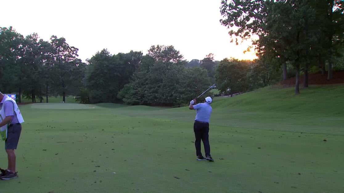 Ángel Cabrera | Round 4 | 15th hole | Shot 3 | 2025 Tradition