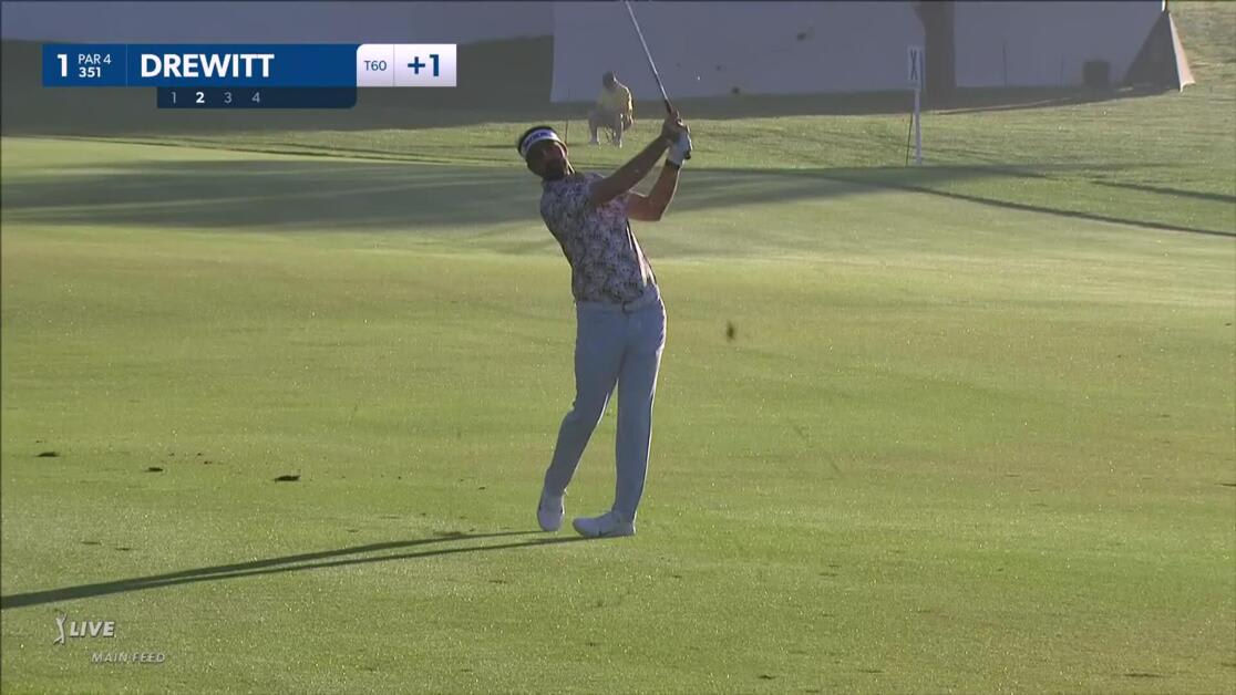 Brett Drewitt | 2023 Honda | Round 3 | 1st hole | Shot 2