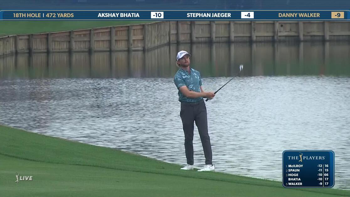 Danny Walker | Round 4 | 18th hole | Shot 2 | 2025 THE PLAYERS