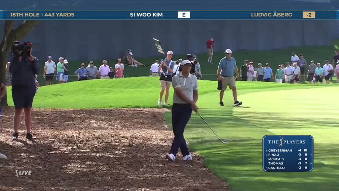 Ludvig Aberg | Round 1 | 18th hole | Shot 2 | 2026 THE PLAYERS