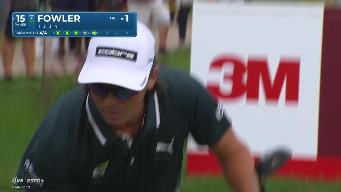 Rickie Fowler | Round 1 | 15th hole | Shot 1 | 2025 3M Open