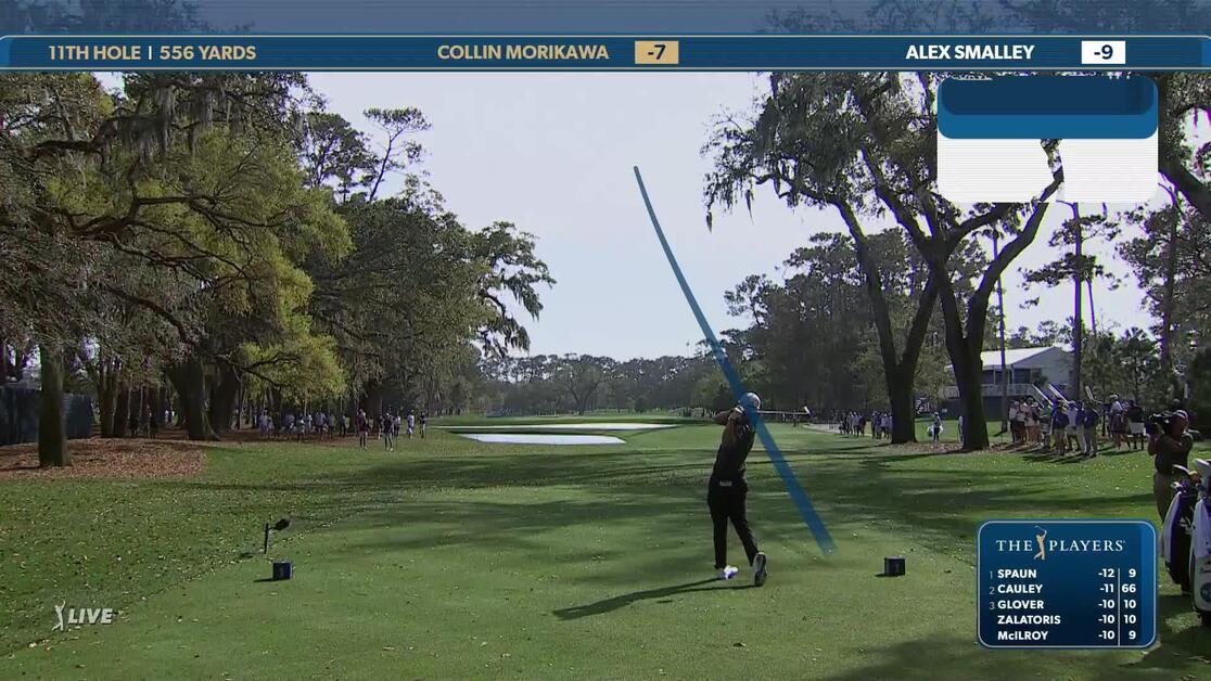 Collin Morikawa | Round 3 | 11th hole | Shot 1 | 2025 THE PLAYERS