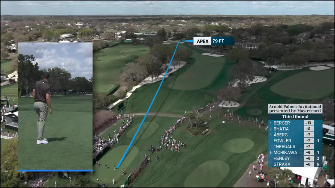 Daniel Berger | Round 3 | 1st hole | Shot 1 | 2026 Arnold Palmer