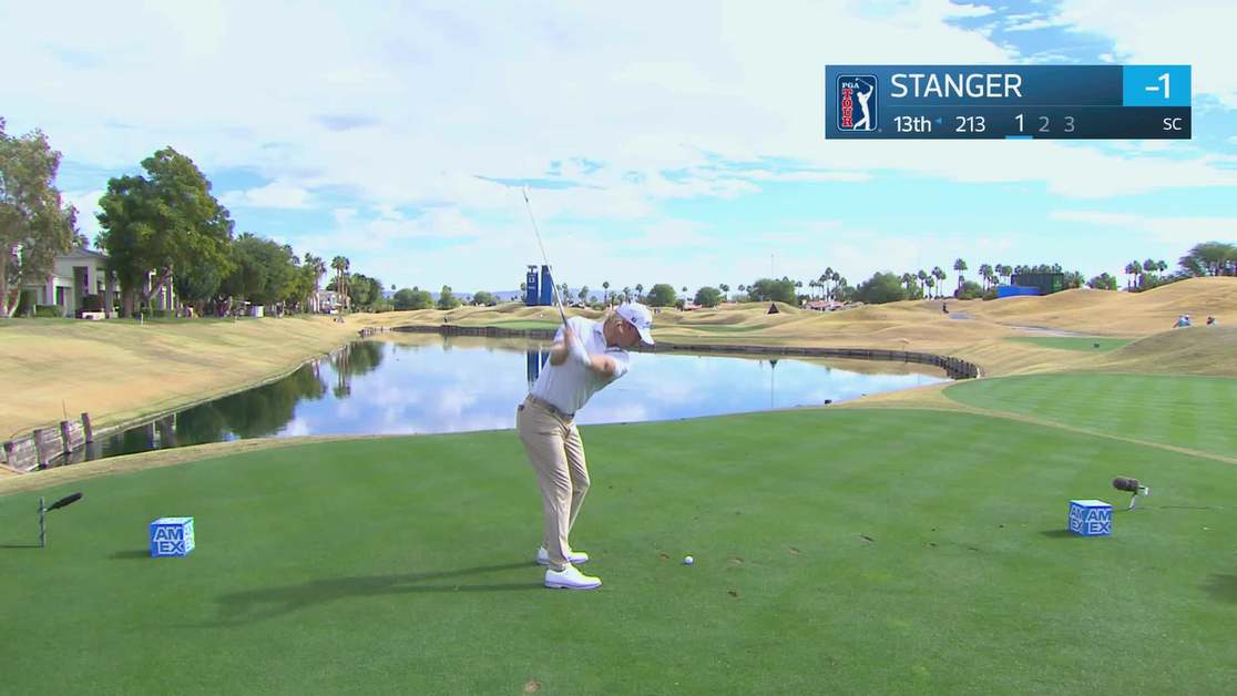 Jimmy Stanger | Round 1 | 13th hole | Shot 1 | 2026 The American Express