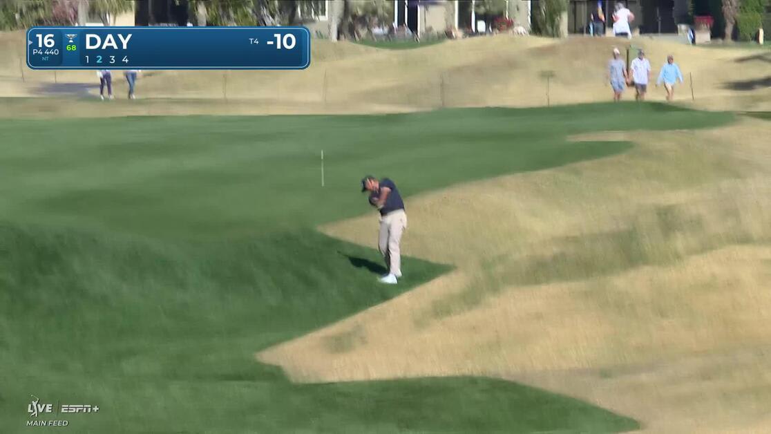 Jason Day | Round 2 | 16th hole | Shot 2 | 2025 The American Express