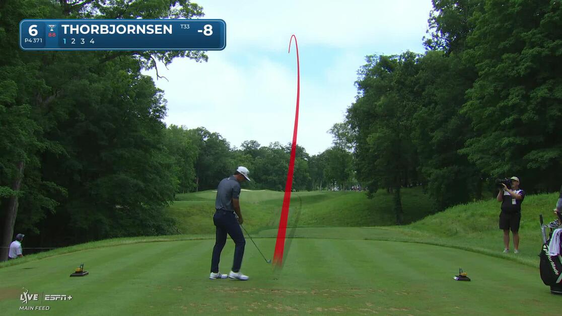 Michael Thorbjornsen | Round 4 | 6th hole | Shot 1 | 2025 John Deere