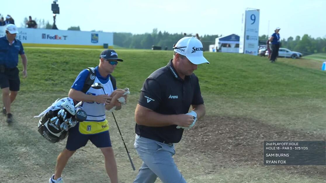 Ryan Fox | Playoff 2 | 18th hole | Shot 1 | 2025 RBC Canadian