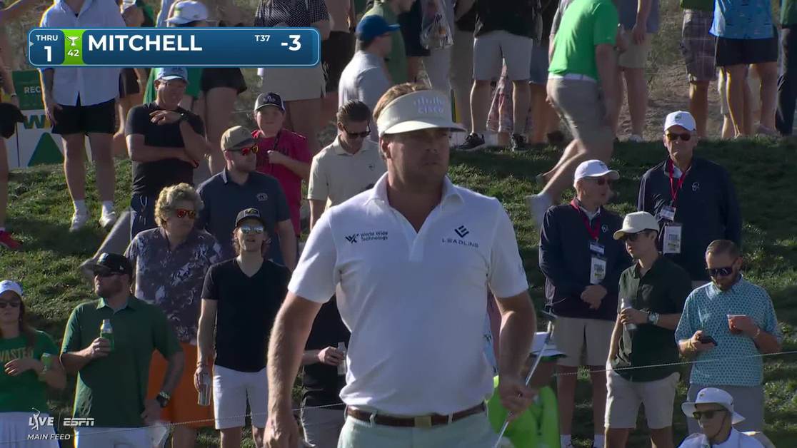 Keith Mitchell | Round 3 | 10th hole | Shot 3 | 2026 WM Phoenix Open