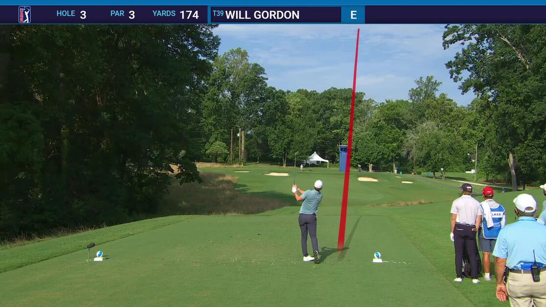 Will Gordon | Round 1 | 3rd hole | Shot 1 | 2025 Wyndham