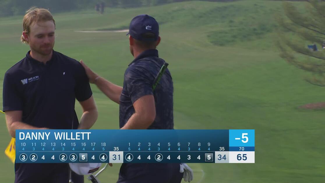 Danny Willett | Round 1 | 9th hole | Shot 5 | 2025 RBC Canadian