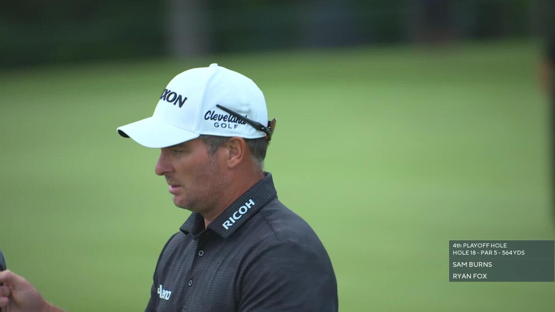 Ryan Fox | Playoff 4 | 18th hole | Shot 2 | 2025 RBC Canadian