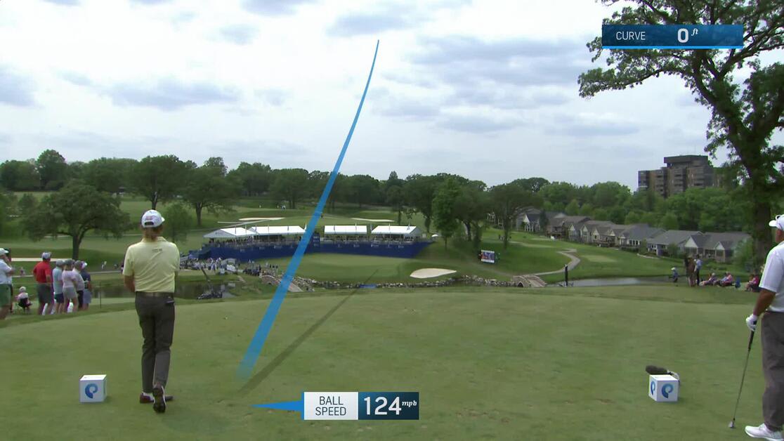 Miguel Angel Jiménez | Round 1 | 17th hole | Shot 1 | 2025 Principal