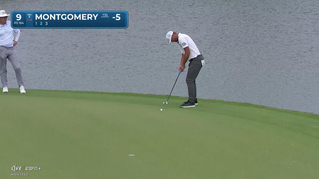 Taylor Montgomery | Round 2 | 9th hole | Shot 3 | 2025 Mexico Open