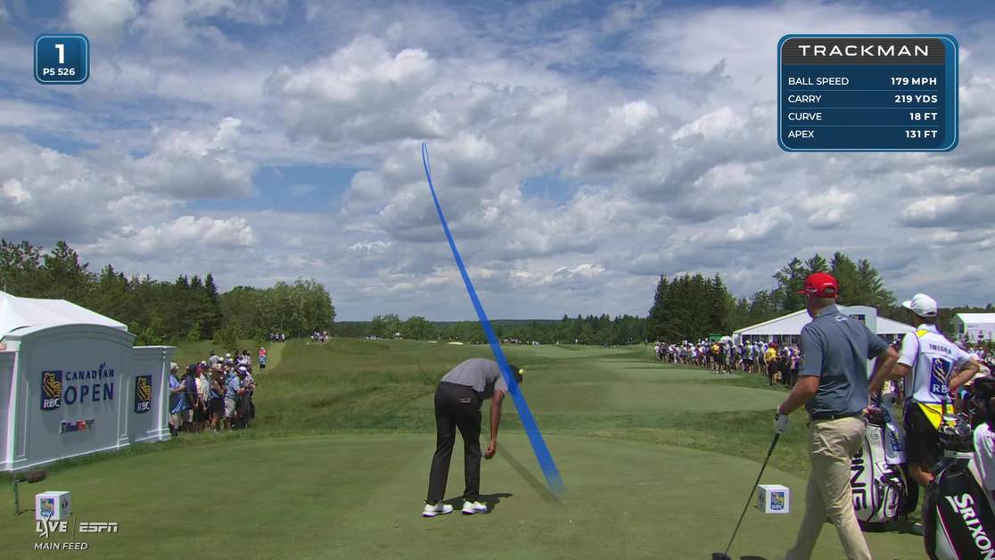 Sahith Theegala | Round 3 | 1st hole | Shot 1 | 2026 RBC Canadian