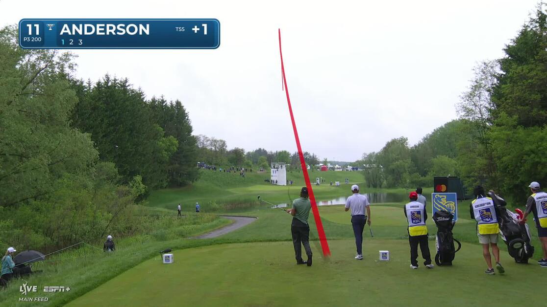 Matthew Anderson | Round 1 | 11th hole | Shot 1 | 2025 RBC Canadian