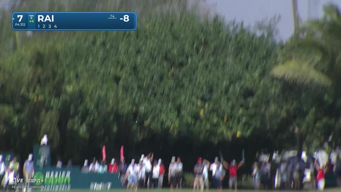 Aaron Rai | Round 2 | 7th hole | Shot 1 | 2025 Mexico Open