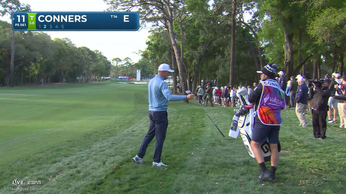 Corey Conners | Round 1 | 11th hole | Shot 2 | 2026 Valspar