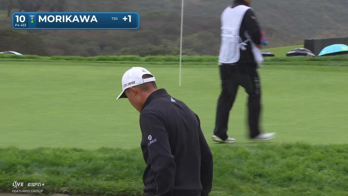 Collin Morikawa | Round 1 | 10th hole | Shot 3 | 2025 Genesis